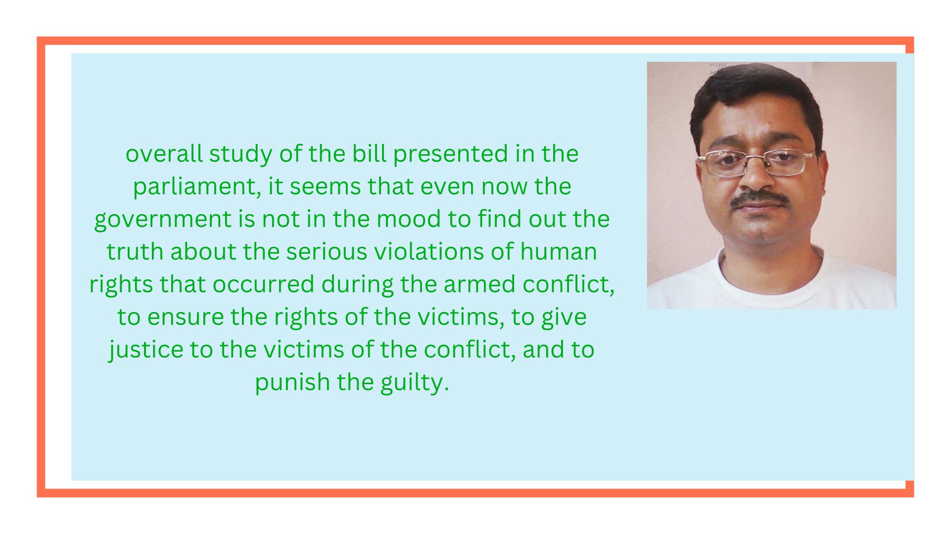 Truth determination and reconciliation bill 2023 - Gyaan Ghar